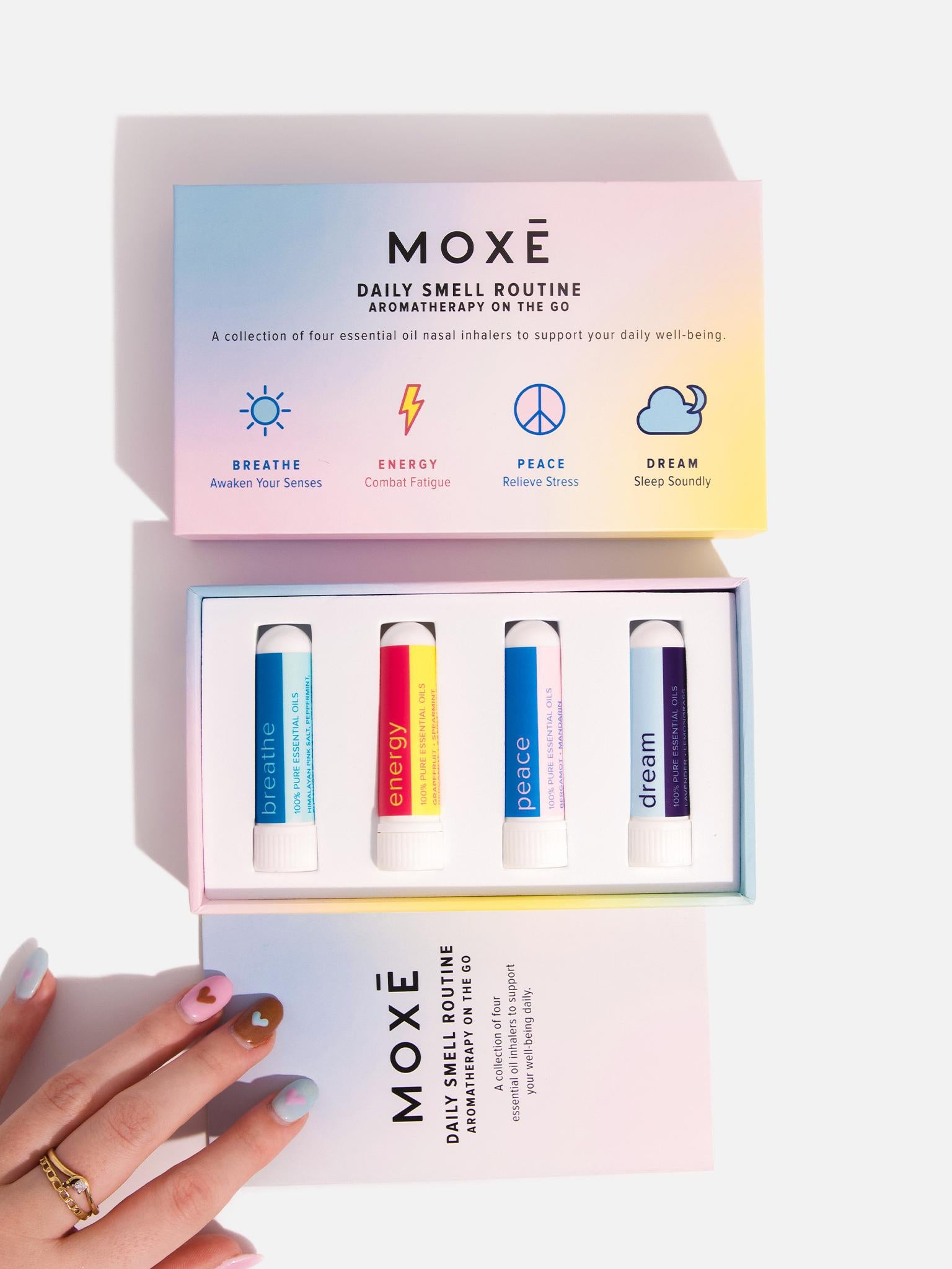 MOXE Aromatherapy Inhaler Tubes, Essential Oil Nasal Inhaler – MOXĒ