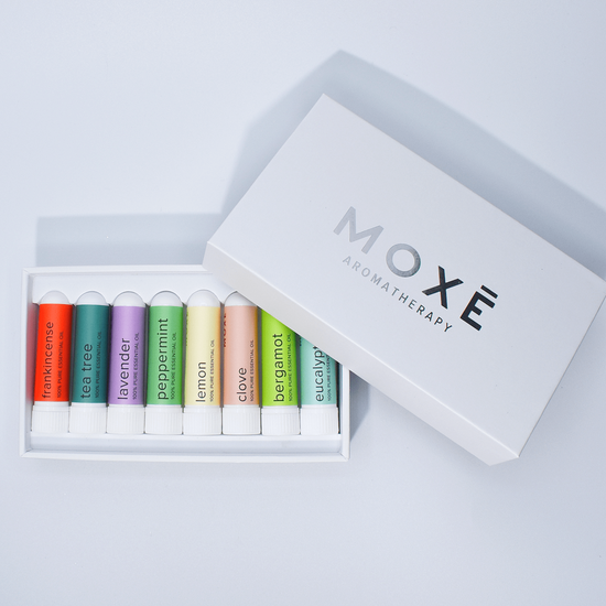MOXĒ Ultimate Try-All Nasal Inhaler Bundle | 16 Essential Oil Scents ...
